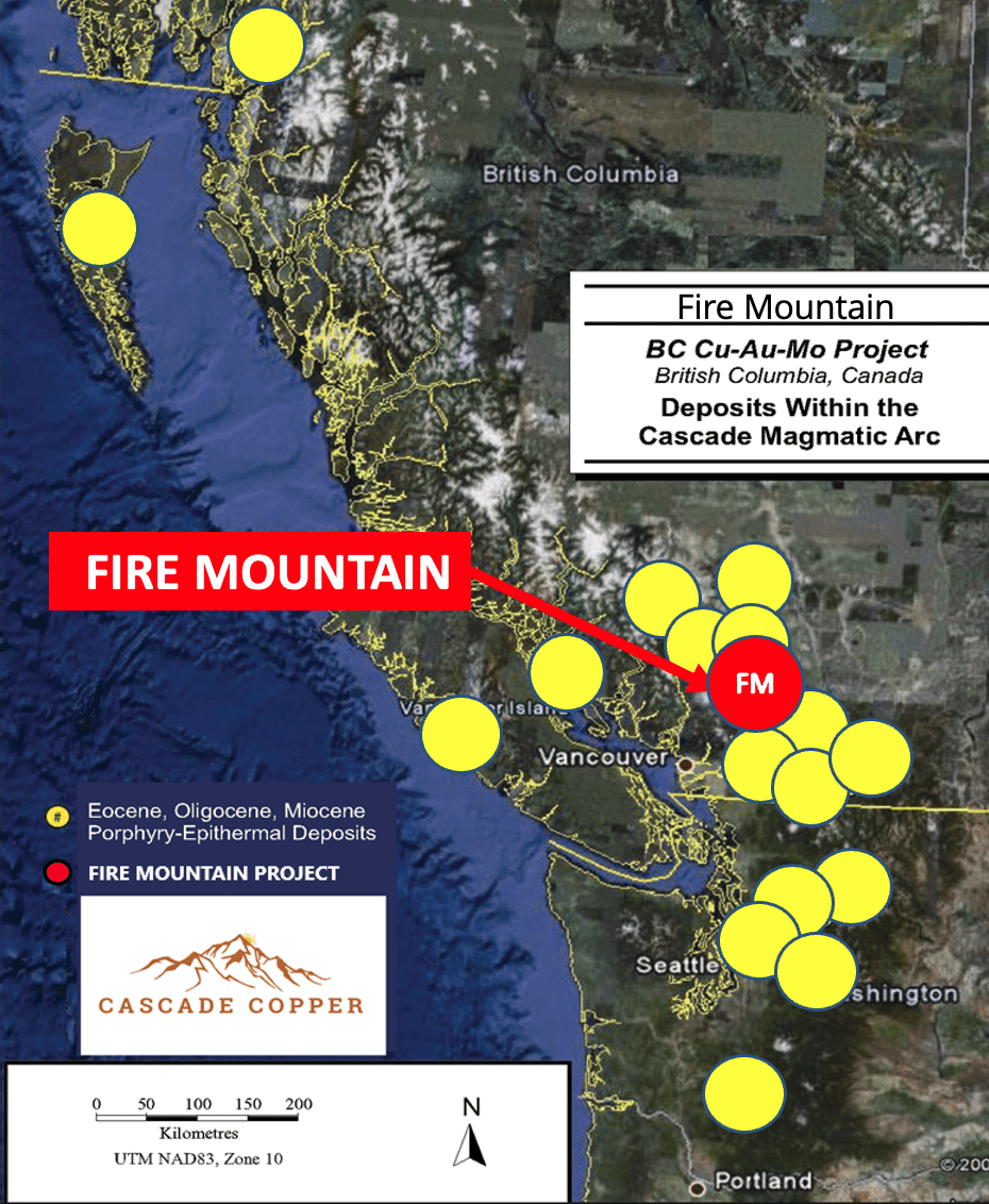 Fire Mountain Project Cascade Copper