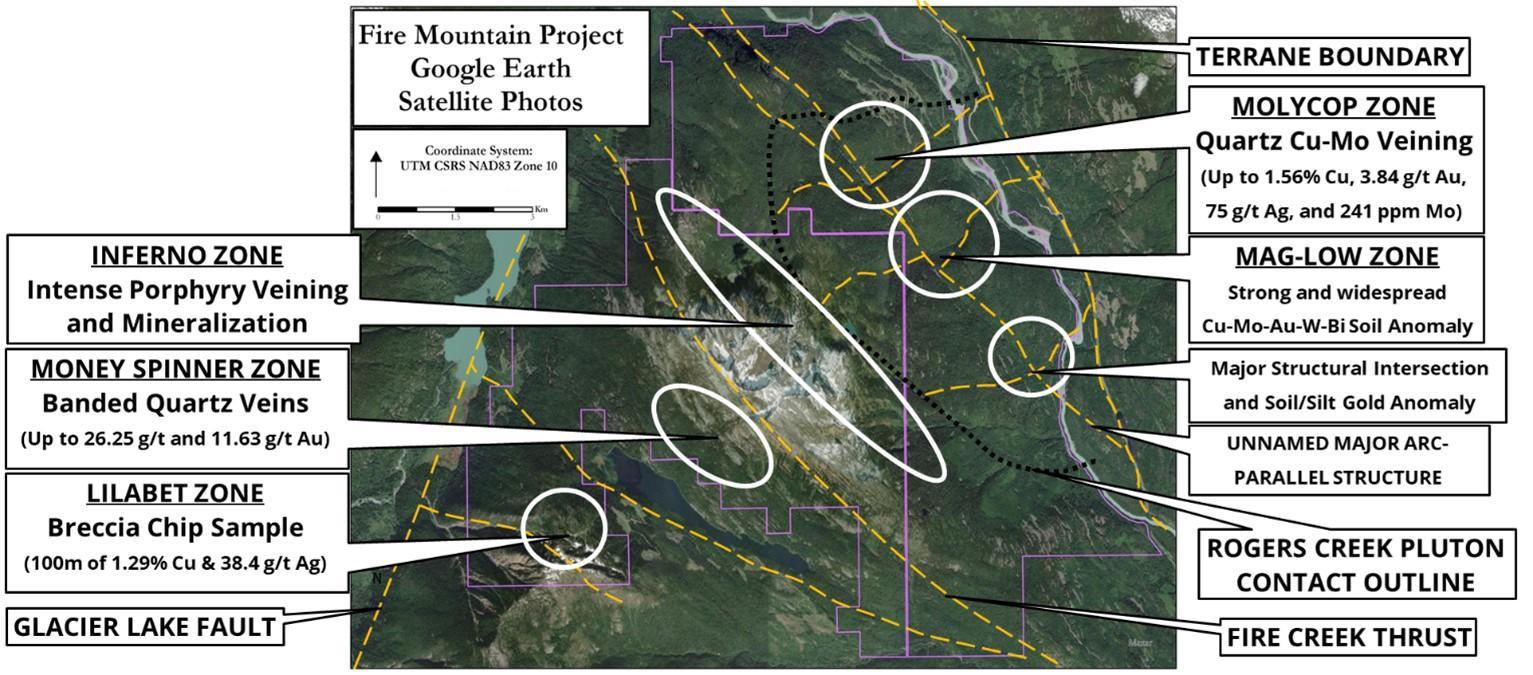 CASCADE COPPER INTRODUCES THE FIRE MOUNTAIN COPPER PORPHYRY PROJECT