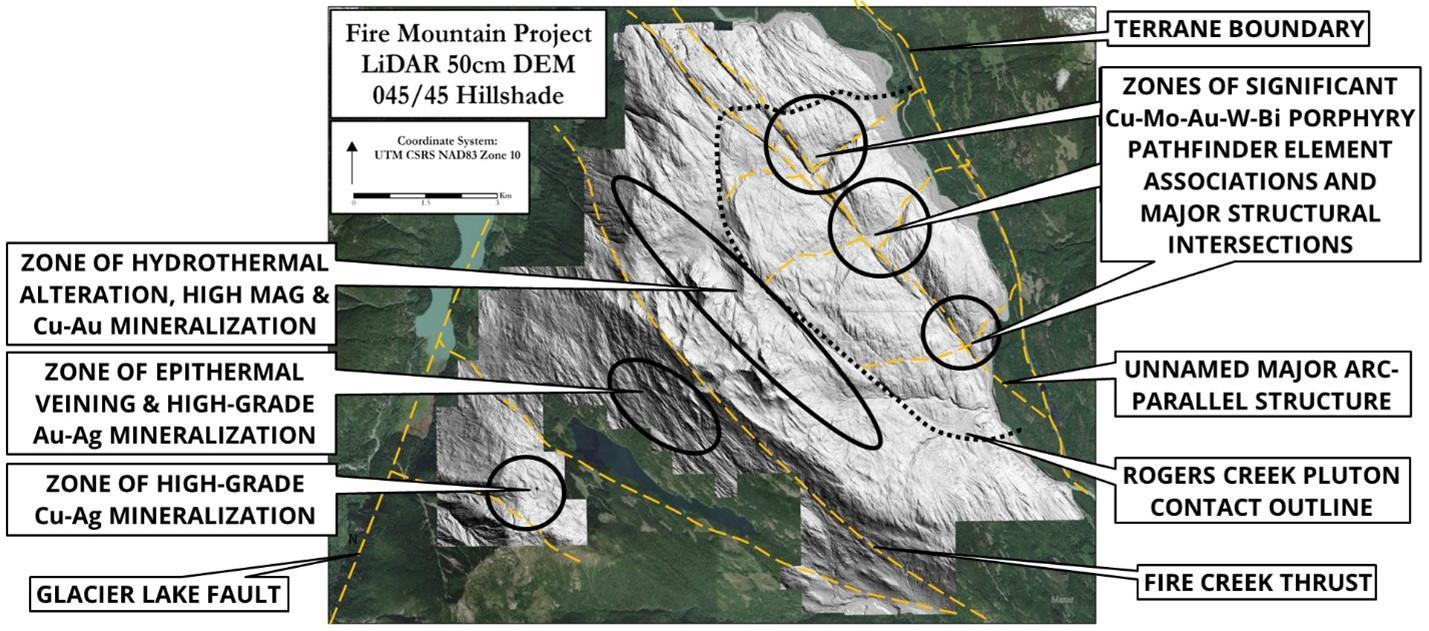 CASCADE COPPER INTRODUCES THE FIRE MOUNTAIN COPPER PORPHYRY PROJECT