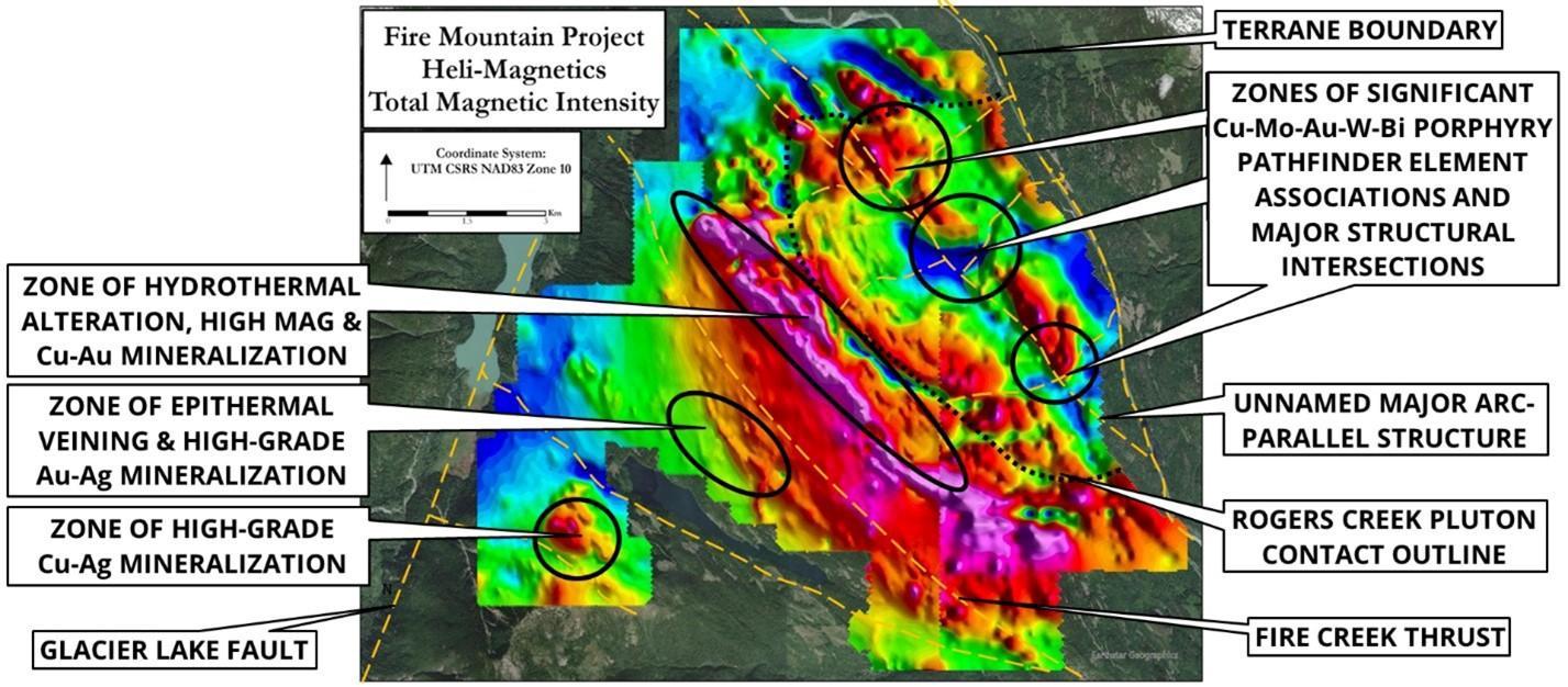 CASCADE COPPER INTRODUCES THE FIRE MOUNTAIN COPPER PORPHYRY PROJECT